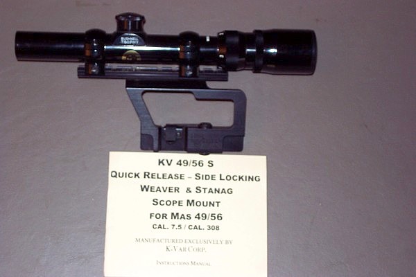 Mas 49/56 Scope Mount, No Reserve For Sale at GunAuction.com - 5581483
